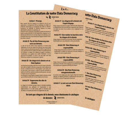 La constitution de notre Data Democracy - Zeenea